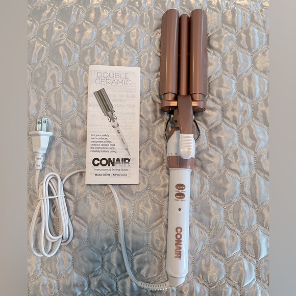 Conair | Bath & Body | Conair Double Ceramic Triple Hair Waver | Poshmark